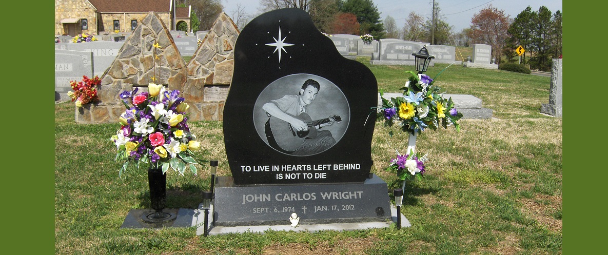 How to select angels hearts and shapes for grave markers