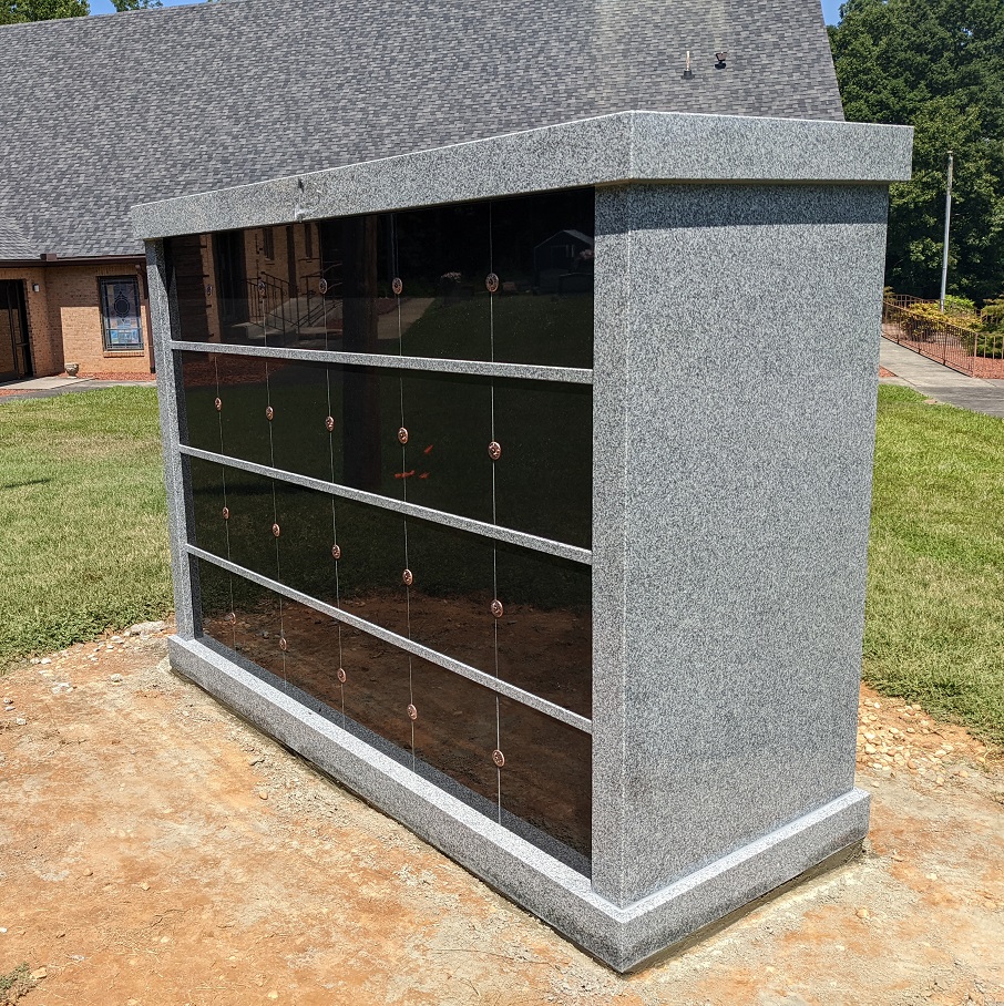Columbarium for cremations